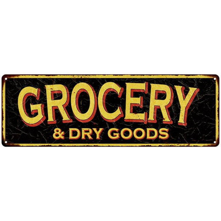 Antique Grocery Signs