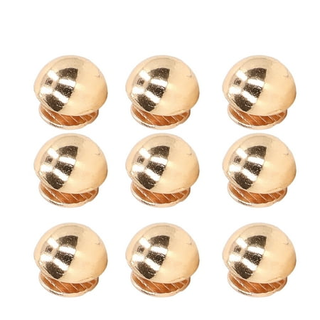 Mushroom Rivet Studs,10mm 100 Sets Mushroom Leather Rivets Kit Mushroom ...