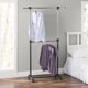 Home Basics 2 Tier Expandable Garment Rack, Black - Walmart.com