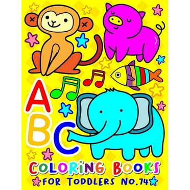 ABC - Classic Alphabet Letters Coloring Book For Kids: Alphabet ...