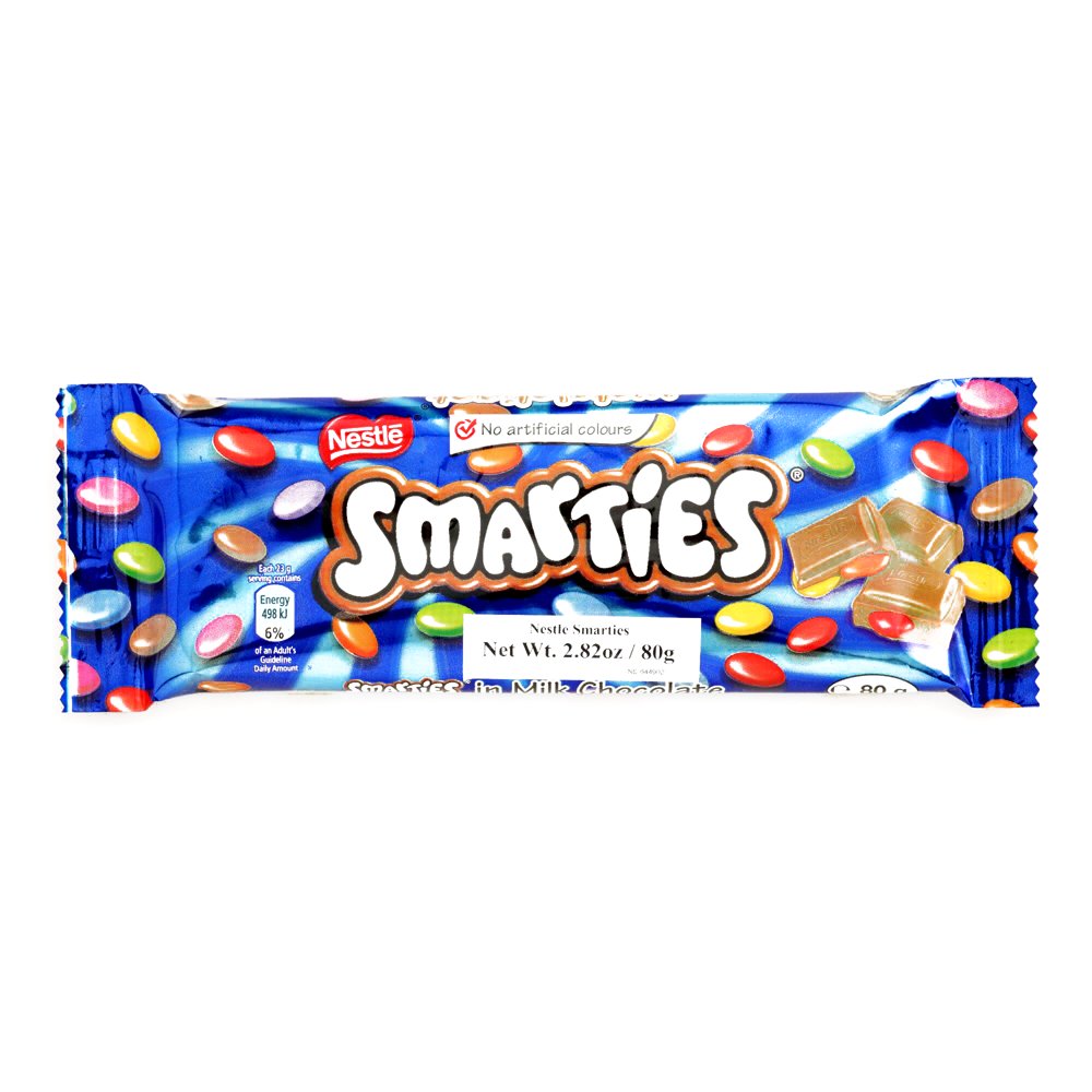 Nestle Aero Smarties Milk Chocolate Bar 2 8 Oz Each 2 Items Per Order nestle-aero-smarties-milk-chocolate-bar-2-8-oz-each-2-items-per-order