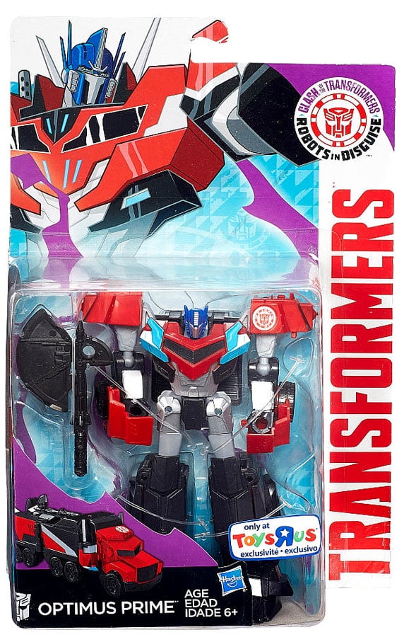 Transformers Robots In Disguise Optimus Prime Action Figure Walmart