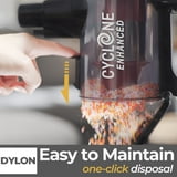 ROOMIE TEC Dylon Powerful Cordless Stick Vacuum Cleaner, 2 in 1 ...