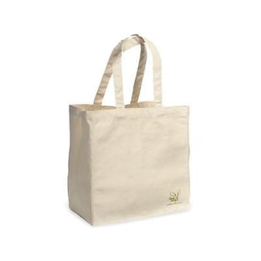 Lightweight Eco Cotton Tote Bag 15" x 16" x 4" - Walmart.com
