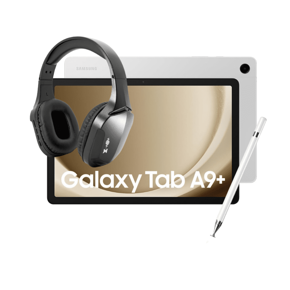 Combo Tablet Samsung Galaxy Tab 9+ 4GB 64GB FHD Plata + Audifonos ...