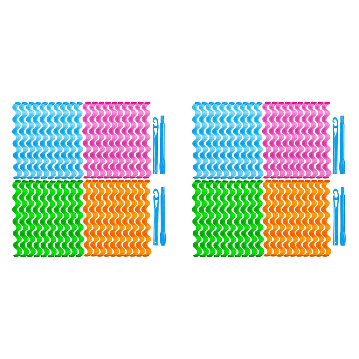 Click here for Unbranded 80 Pieces Heatless Waves Hair Curler  No... prices