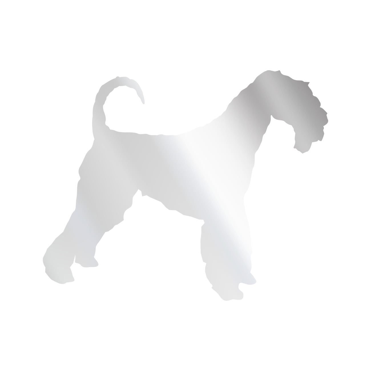 Airedale Sticker Decal Die Cut - Self Adhesive Vinyl - Weatherproof ...