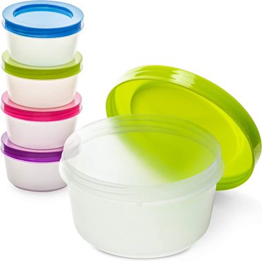 GladWare Mini Food Storage Containers | Small Round Food Containers ...