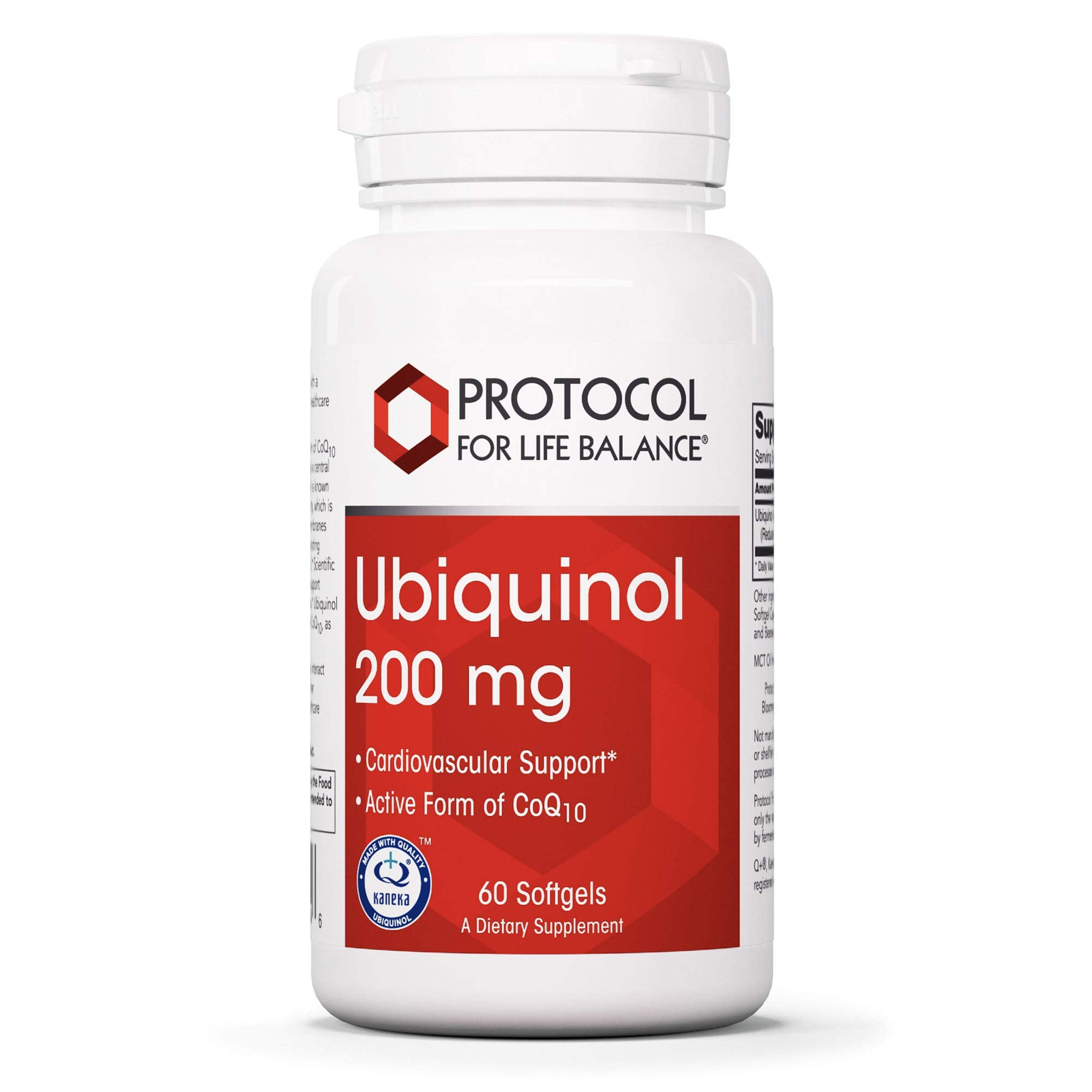 PROTOCOLO DE SUPLEMENTO PARA EL EQUILIBRIO DE LA VIDA Ubiquinol 200 mg ...