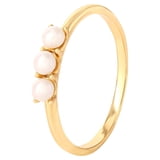 JS Jessica Simpson Women’s Gold Plated Sterling Silver Pearl 2 Piece ...