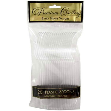 288 Count Bulk Pack Black Velvet Plastic Spoons - Walmart.com