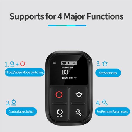 Rechargeable Smart Wi-Fi Camera Remote Control Multifunctiona ...