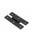 Black H Flush Hinge 3" L Wrought Iron Kitchen Cabinet Door H Flush ...