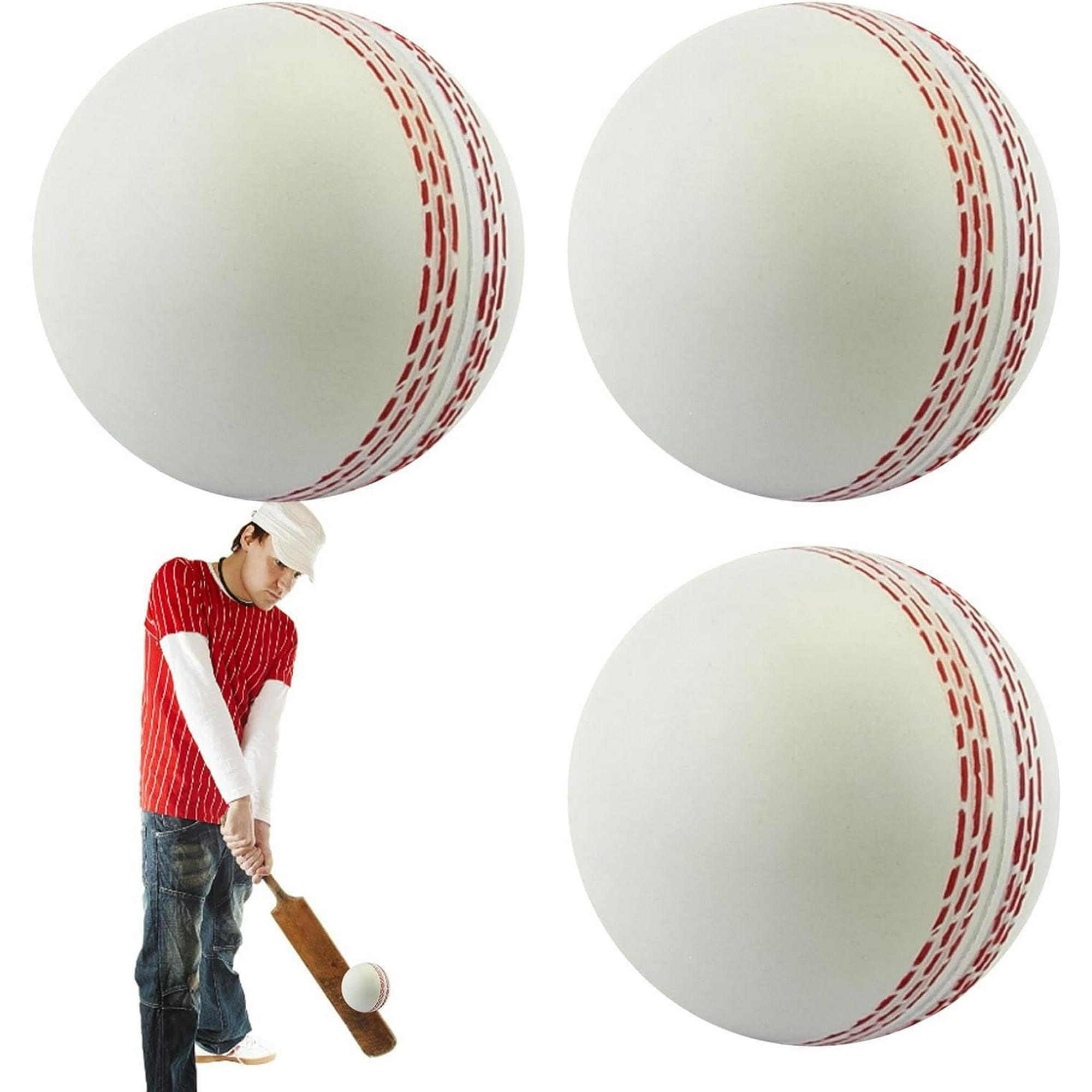 Click here for Unbranded Yve Cricket Ball 3pcs Cricket Practice W... prices
