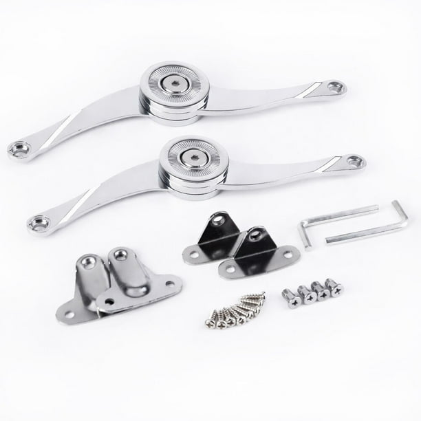 2 Pack Lid Support Hinge Lid Stay Hinge with Soft Close Support, Lid ...