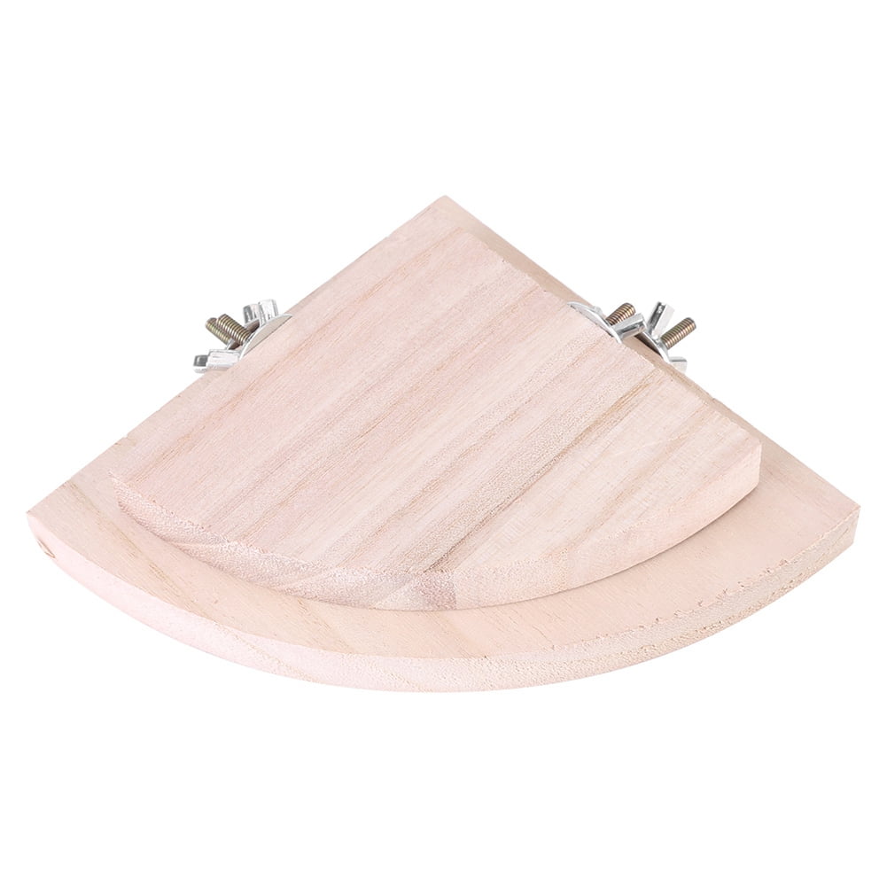 Click here for Sunwow Bird Cage Platform 2pcs Wooden Fan Shape Wo... prices