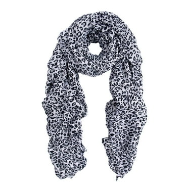 Women's Classic Leopard Print Infinity Scarf (Brown) - Walmart.com