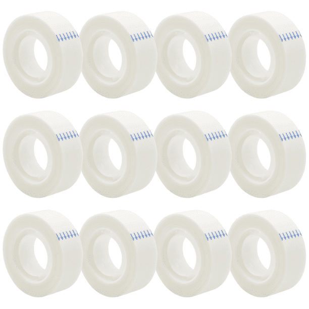 OWLKELA 12 Rolls Invisible Tapes, Matte Tape Refills for Dispenser, 0.7 ...