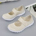 HEBELEENA Mary Jane Wide Width Shoes for Women Casual Walking Runing ...
