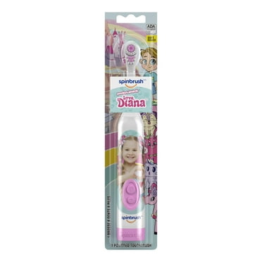 Spinbrush Clear & Clean Kids Toothbrush, Battery-Powered Electric ...