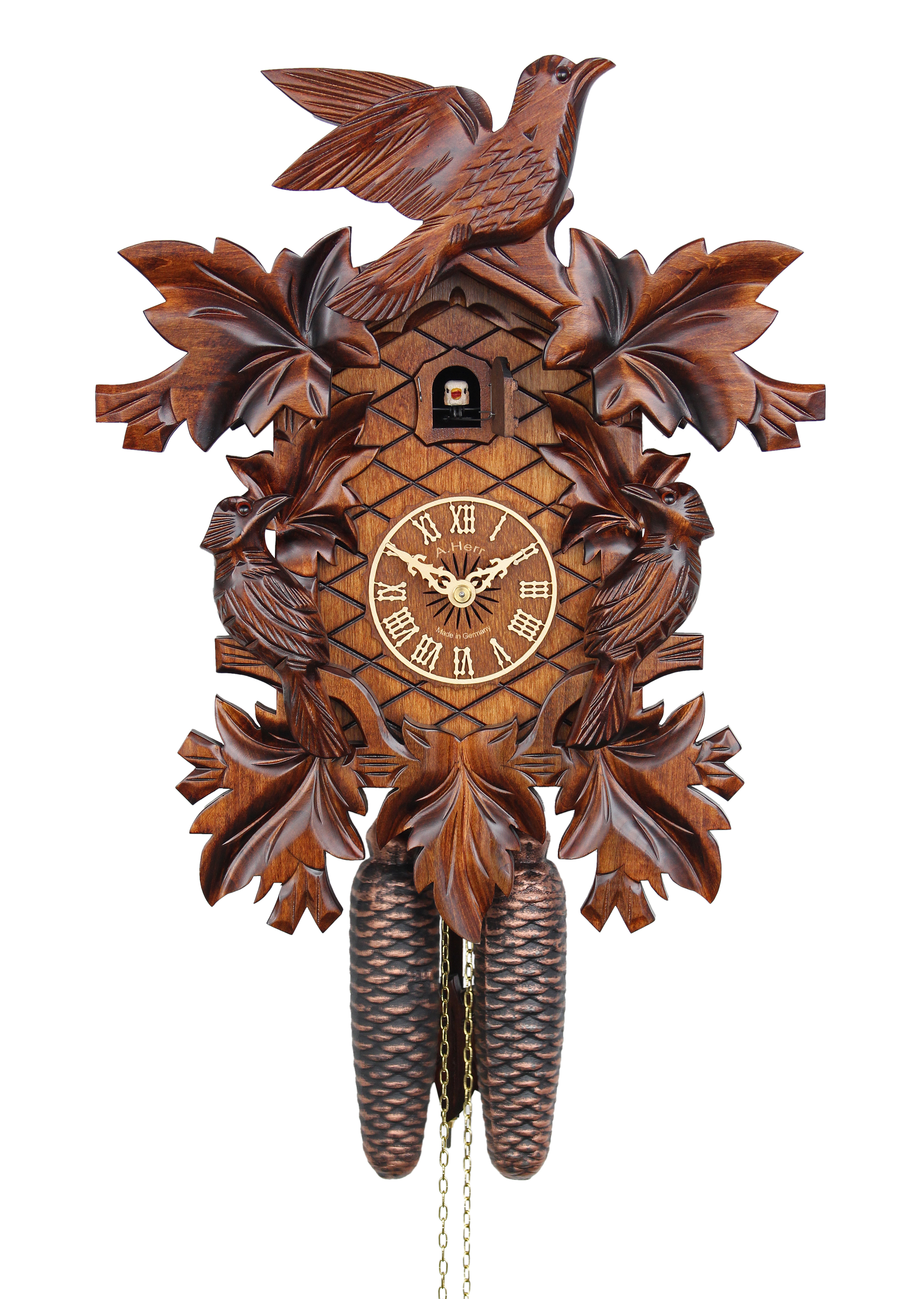 HerrZeit by Adolf Herr Cuckoo Clock - The Cuckoo Bird Trio (M) AH 372/1 ...