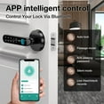 Emlimny Smart Door Lock, Keyless Entry, Fingerprint, Tuya APP ...