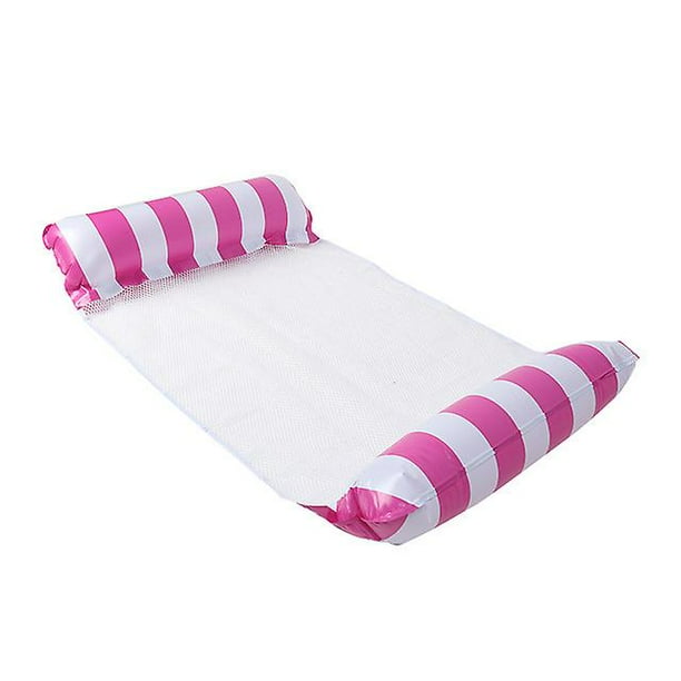 Summer Inflatable Foldable Floating Row Swimming Pool Water Hammock Air ...