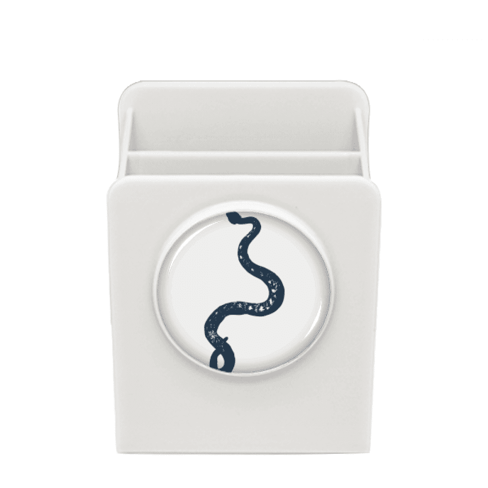 Animal Black Snake Sketch Pattern Desk Pencil Holder Cup Pen Organizer ...