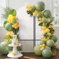 Arch Covers, Beige Geometric Arch Covers Stretchy Backdrop 6.6'x3.3 ...