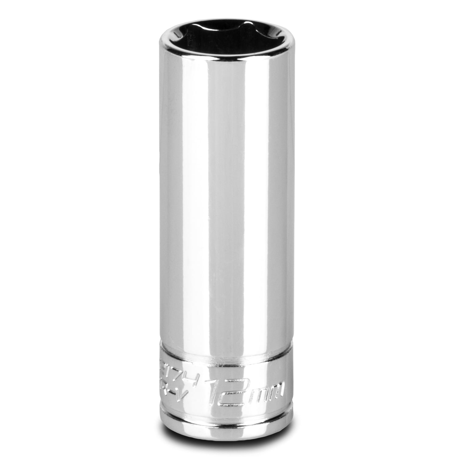 Capri Tools 12 mm Deep Socket, 1/4-Inch Drive, 6-Point, Metric ...