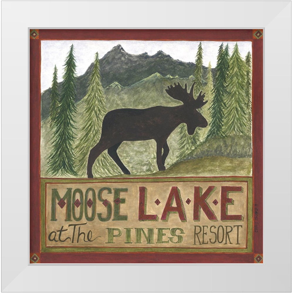 Shamp, Cindy 20x20 White Modern Wood Framed Museum Art Print Titled ...