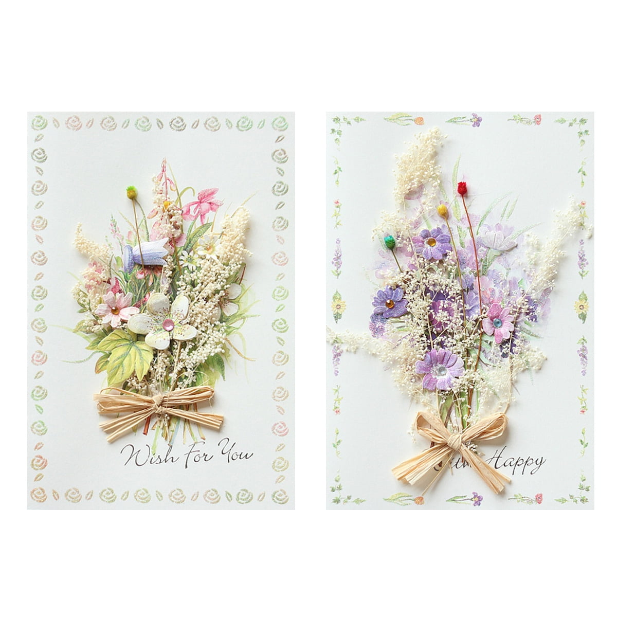 2pcs Teacher Appreciation Teacher Day Greeting Cards, Thank You ...