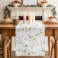 Botanical Flowers Table Runner 36 Inches,Short Dining Table Runners ...