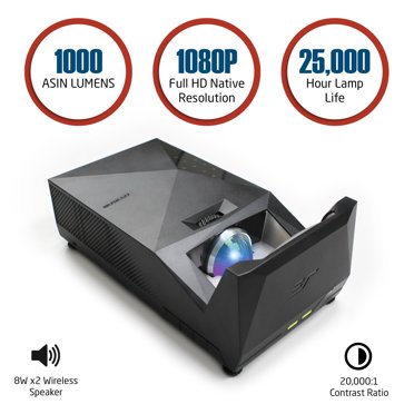 Optoma EH200ST Short-Throw 1080p Projector - Walmart.com