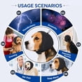 Dog Ear Wrap Noise Protection, No Shake Dog Muffs & Head Wrap, Thick ...