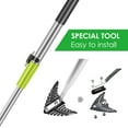 ORIENTOOLS Garden Hoe & Cultivator, Tiller with Telescoping Handle ...