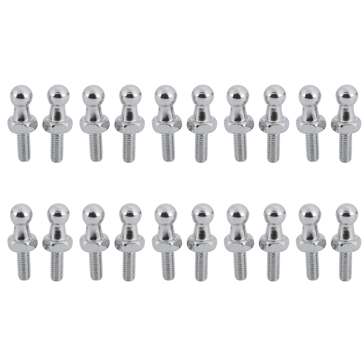 Click here for Unbranded 20pcs 10mm Ball Stud Bolt M6 For Gas Str... prices