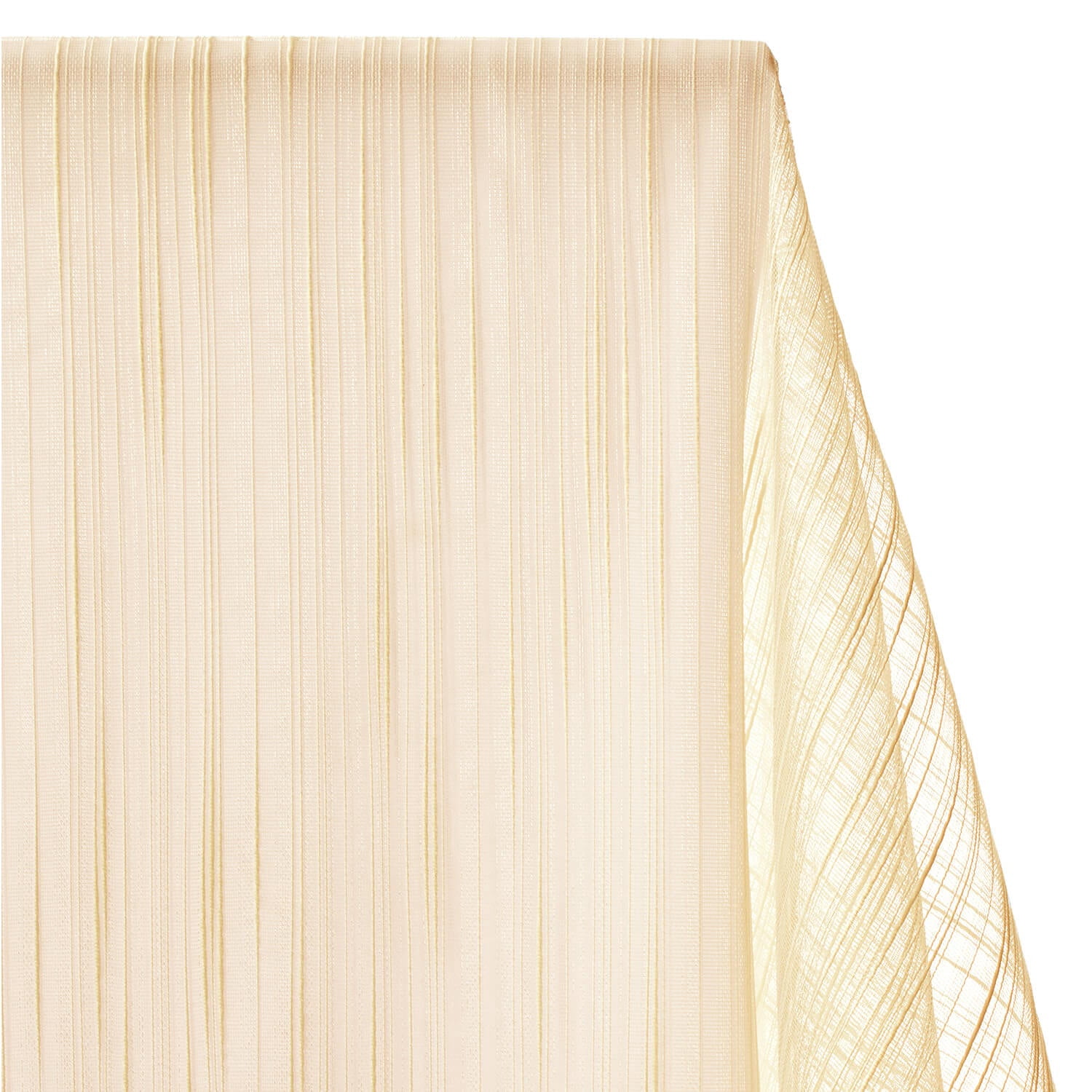 Basidia Striped Slubbed Sheer Mesh Dobby - Off White 122" By The Yard ...