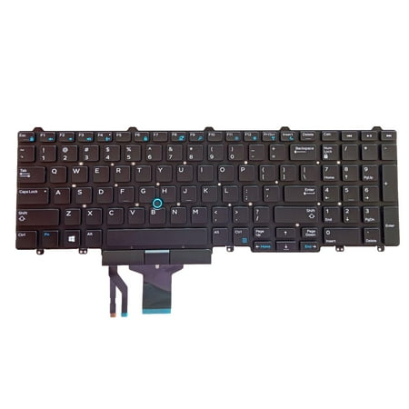 Keyboard Replacement US Layout for Precision 7510 7520 7710 7720 Laptop ...