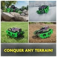 Monster Jam, Grave Digger Trax All-Terrain RC Vehicle 1:15 Scale ...