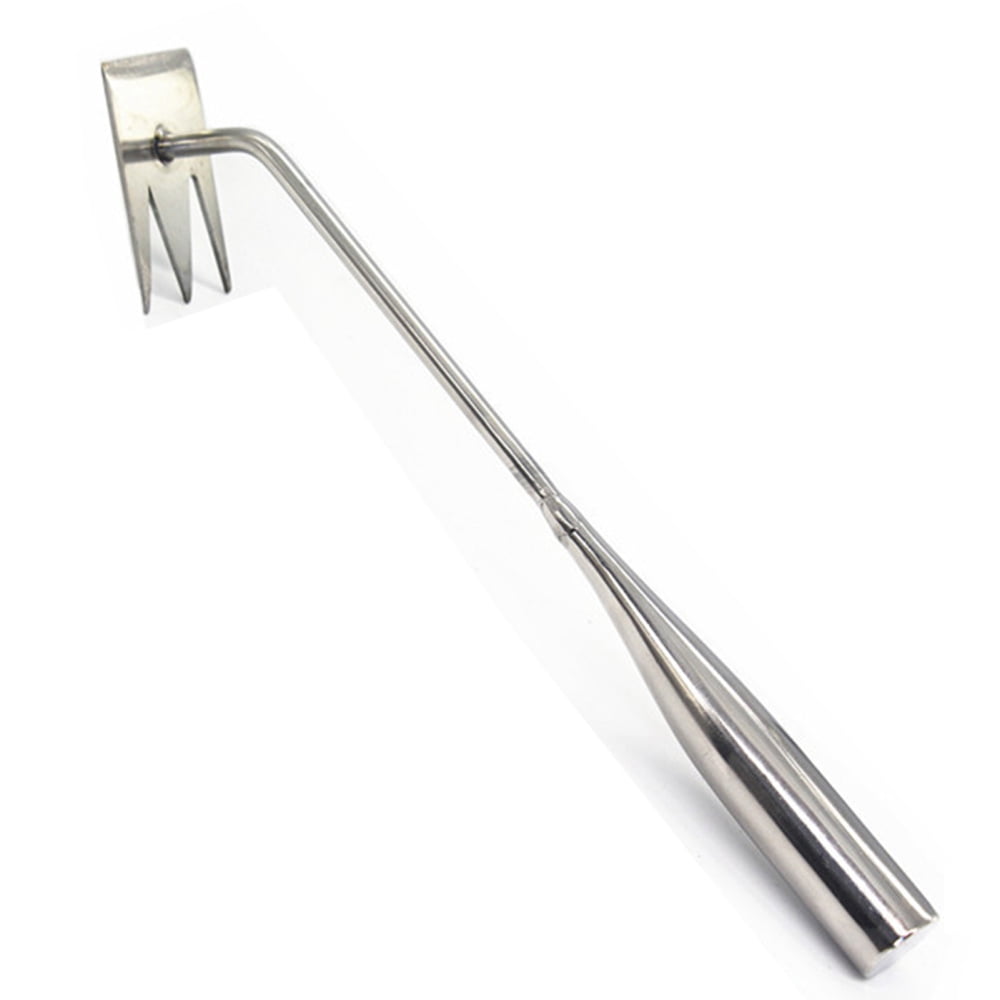 Garden Manual Hand Weeder Ergonomic Handle Soil Loose Weeder for Garden ...