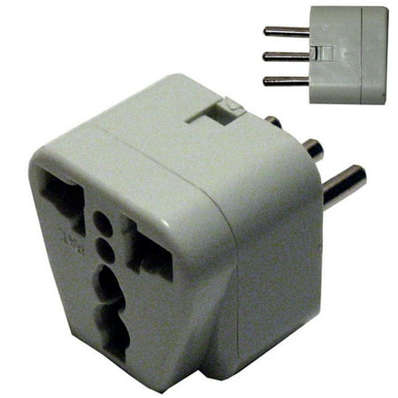 Universal to Italian Travel Power Plug Adapter Adaptor Power Convert 3 ...