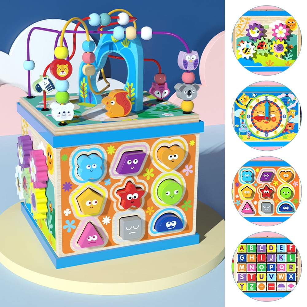 Abacus Bead Maze Shape Sorter Improve Logic Training and Thinking ...