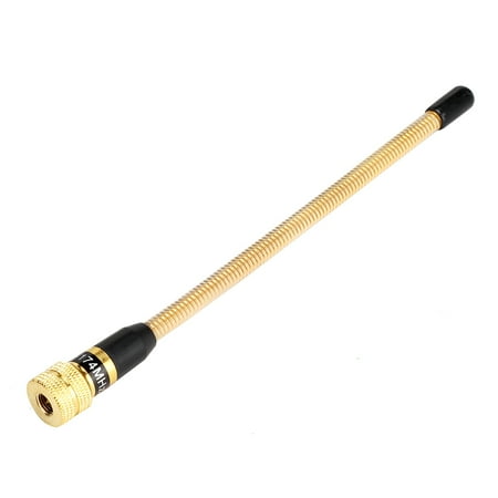 Haofy Antenna Spring Golden SMA Male Flexible Spring Antenna VHF For VX-3R, VX-800, FT-250R, VX ...