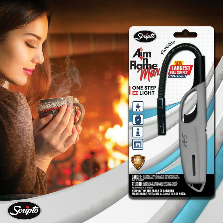 Scripto Aim N Flame Max Flexible Lighter, 1 Pack - Walmart.com Scripto Aim N Flame Max Flexible Lighter, 1 Pack - Walmart.com