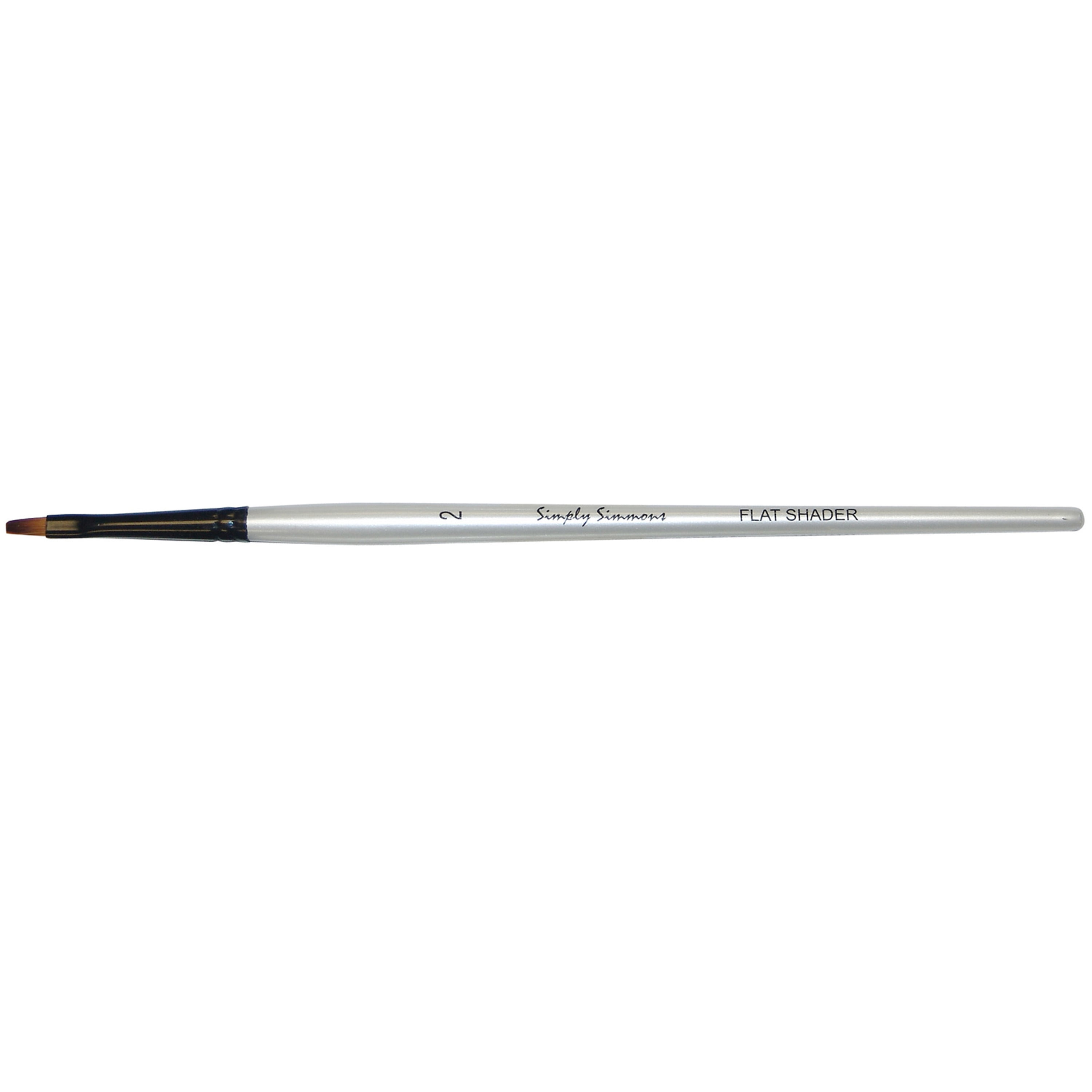 Robert Simmons Simply Simmons Short Handle Brush, Flat, Shader, 2 ... Robert Simmons Simply Simmons Short Handle Brush, Flat, Shader, 2 ...