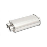 Vibrant Performance 1062 VIB1062 TPV TURBO MUFFLER W/ 4IN ROUND ...