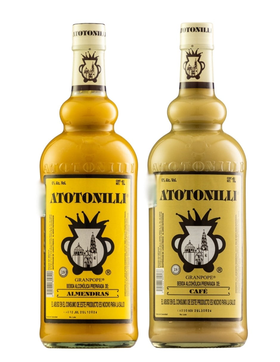 Duo Pack Rompope Atotonilli Rompope Almendras y Café 1000 ml | Walmart ...