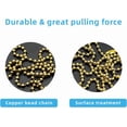 Ceiling Fan Pull Chain Extender, 12Feet 3mm Diameter Beaded Ball Light ...