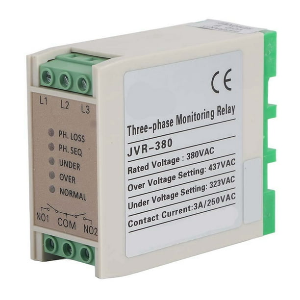 Voltage Monitoring Relay,JVR-380 Phase Sequence Protection Phase ...